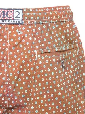 MC2 SAINT BARTH Floral Print Swim Shorts