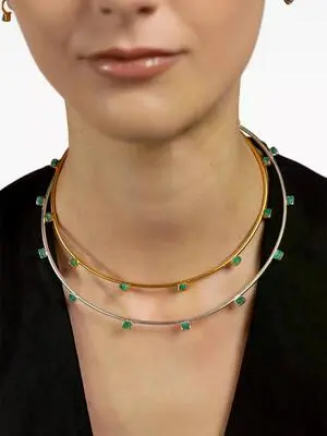 FENOMENA Emerald Choker