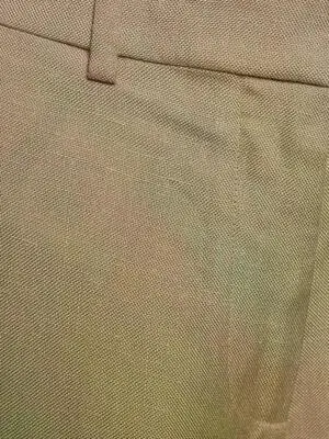 Stella McCartney Beige Woven Texture Trousers