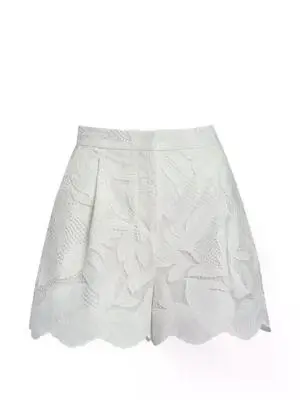 Erdem Floral Cutwork Shorts