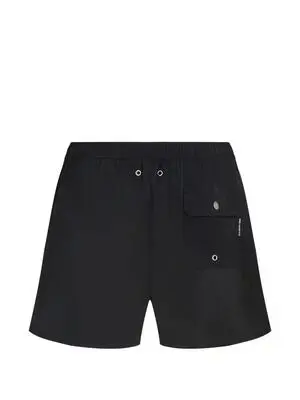 Karl Lagerfeld Logo Drawstring Swim Shorts