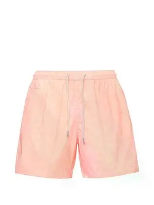 MC2 SAINT BARTH Peach Octopus Print Swim Shorts