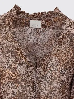 Isabel Marant Étoile Celeny Cotton Voile Shirt - Ocher