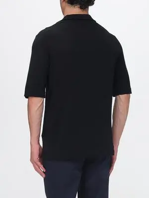 BALLANTYNE Cotton Knit Polo Shirt
