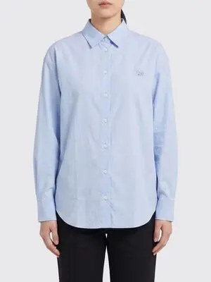Maison Kitsune Curved Hem Shirts For Women
