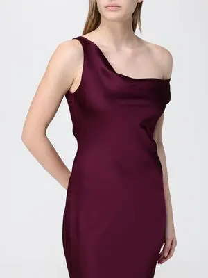 Norma Kamali One Shoulder Draped Gown