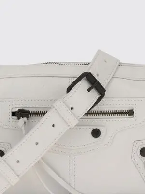 Balenciaga Le City Moto Mini Bag - White