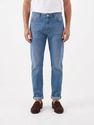 Brunello Cucinelli Cotton Straight Jeans - Denim