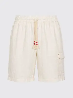 MC2 SAINT BARTH Cotton Cargo Shorts - Cream
