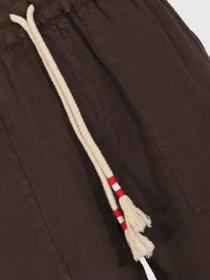MC2 SAINT BARTH Pure Linen Jogging Trousers