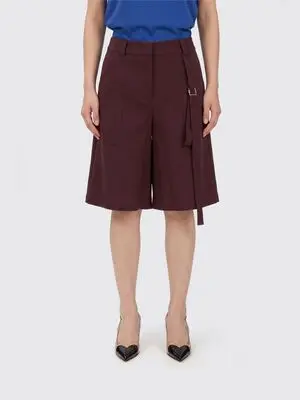 Patrizia Pepe Tailored Crêpe Shorts - Brown