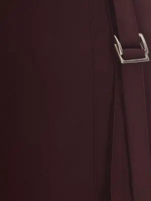 Patrizia Pepe Tailored Crêpe Shorts - Brown