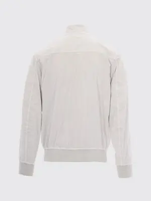 BLAUER. Cotton Bomber Jacket With Zip - Grey