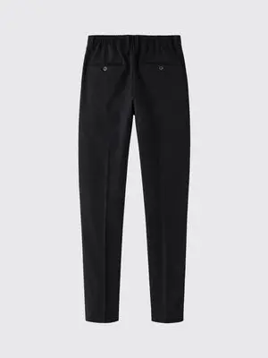 Dolce & Gabbana Virgin Wool Tailored Trousers - Black