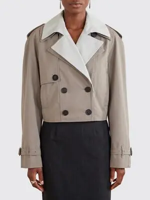 Attico Cropped Double Breasted Jacket