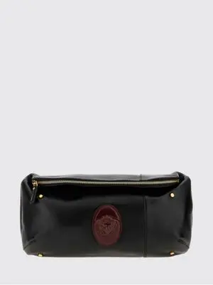 Versace Lou Nappa Leather Belt Bag - Black