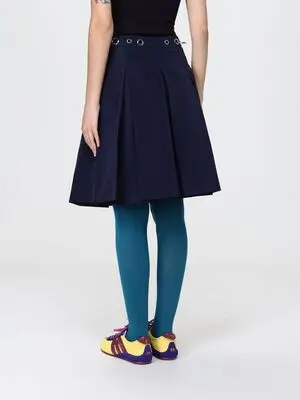 Marc Jacobs Flared Mini Skirt With Piercing Detail