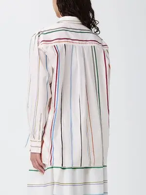 Paul Smith Striped Cotton Blend Shirt