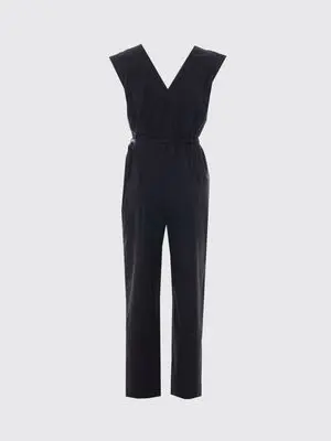 Patrizia Pepe Sleeveless V-neck Zip-up Jumpsuit