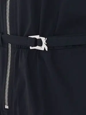Patrizia Pepe Sleeveless V-neck Zip-up Jumpsuit