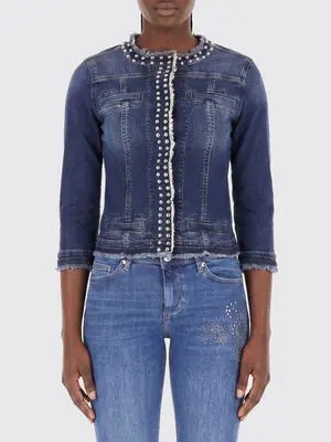 Liu Jo Embellished Denim Jacket - Blue