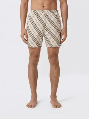 Burberry Checked Swim Trunks