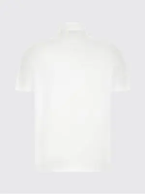 Zegna Basic Cotton Polo Shirt - White