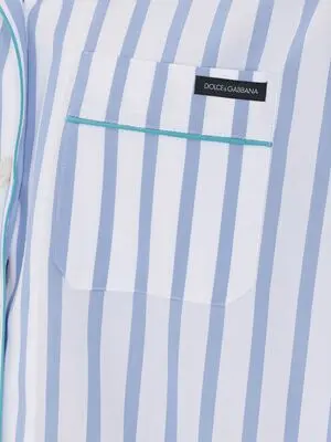 Dolce & Gabbana Cotton And Silk Blend Shirt