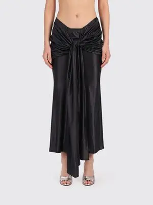 VENUJA Gathered Draped Skirt