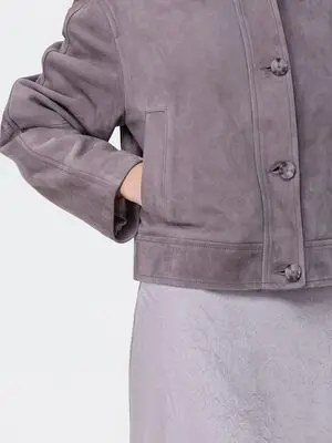 BOSS Suede Goat Leather Jacket