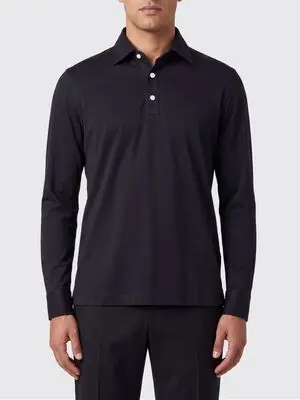 Kiton Cotton Polo Shirt - Blue