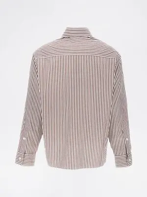 DES_PHEMMES Embroidered Striped Shirt
