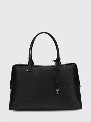 Bottega Veneta Bottega Veneta Vaporetto Bag In Woven Leather Black