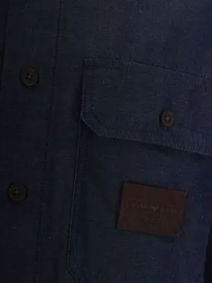 Emporio Armani Cotton Blend Casual Shirt