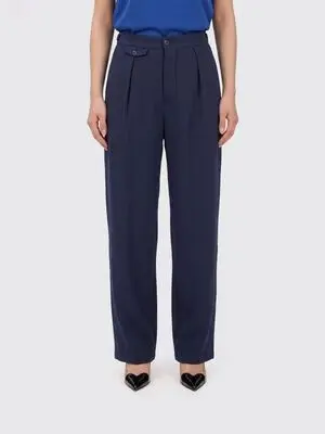 Emporio Armani Wide Leg Jersey Trousers