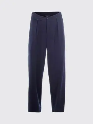 Emporio Armani Wide Leg Jersey Trousers
