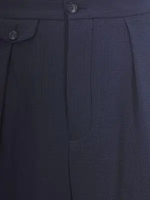 Emporio Armani Wide Leg Jersey Trousers