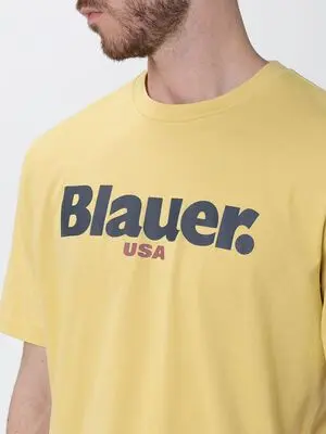 BLAUER. T-shirt - Yellow