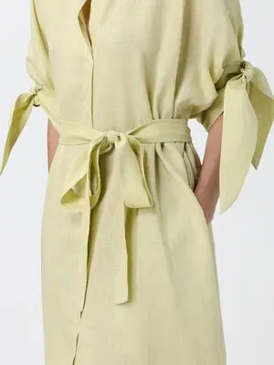MEIMEIJ Linen Midi Dress