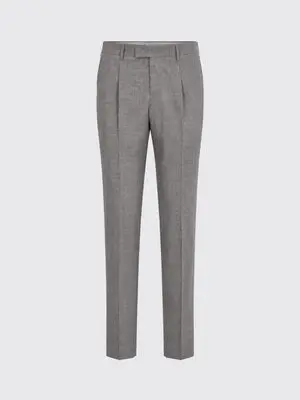 PT TORINO Stretch Virgin Wool Chino Trousers - Grey