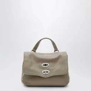 ZANELLATO Postina Mini Bag In Hammered Leather - Grey