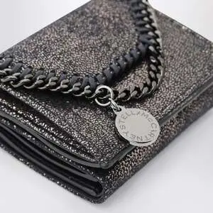 Stella McCartney Falabella Dark Navy Wallet