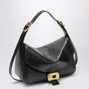 Balenciaga Clicca Shoulder Bag In Lambskin Leather