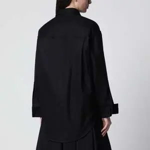 Balenciaga Classic Cocoon Shirt In Double Cotton