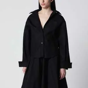 Balenciaga Classic Cocoon Shirt In Double Cotton