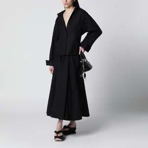 Balenciaga Classic Cocoon Shirt In Double Cotton