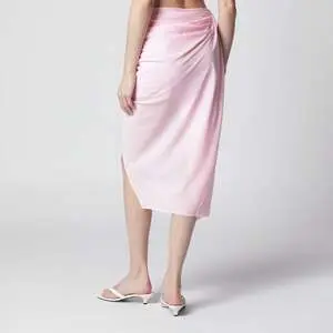 Jacquemus Light Asymmetric Pareo Skirt