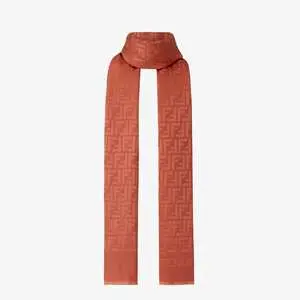 Fendi Ff Stole - Red