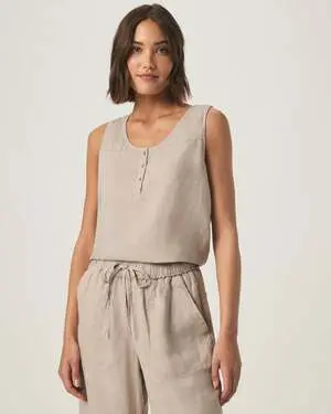 Splendid Stella Linen Tank