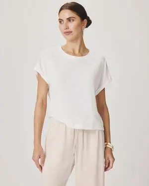 Shirt Tail Hem T-shirts For Women